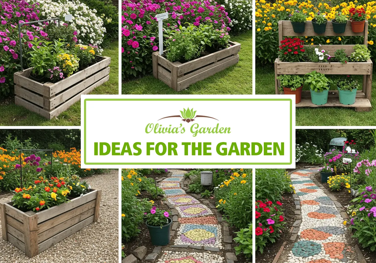 Ideas For The Garden – DIY Projects For Beginner Gardeners - Olivia’s ...